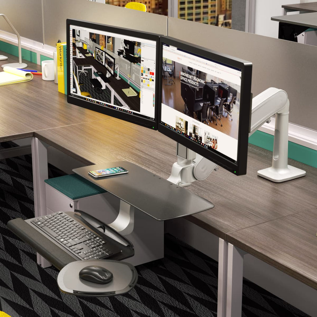Solace Desktop - Standing Desk Converter - Workrite Ergonomics